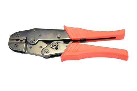 Cable crimps connect cables to flat copper tape loops