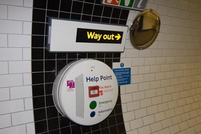 Ampetronic induction loops are installed in The London Underground