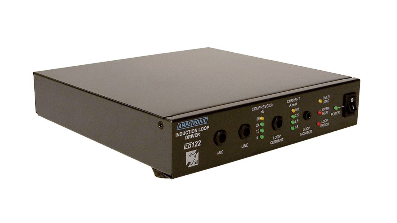 ILD122 Professional Rack Mountable Hearing Loop Driver