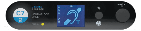 C7-2 Series hearing loop and induction loop drivers from Ampetronic