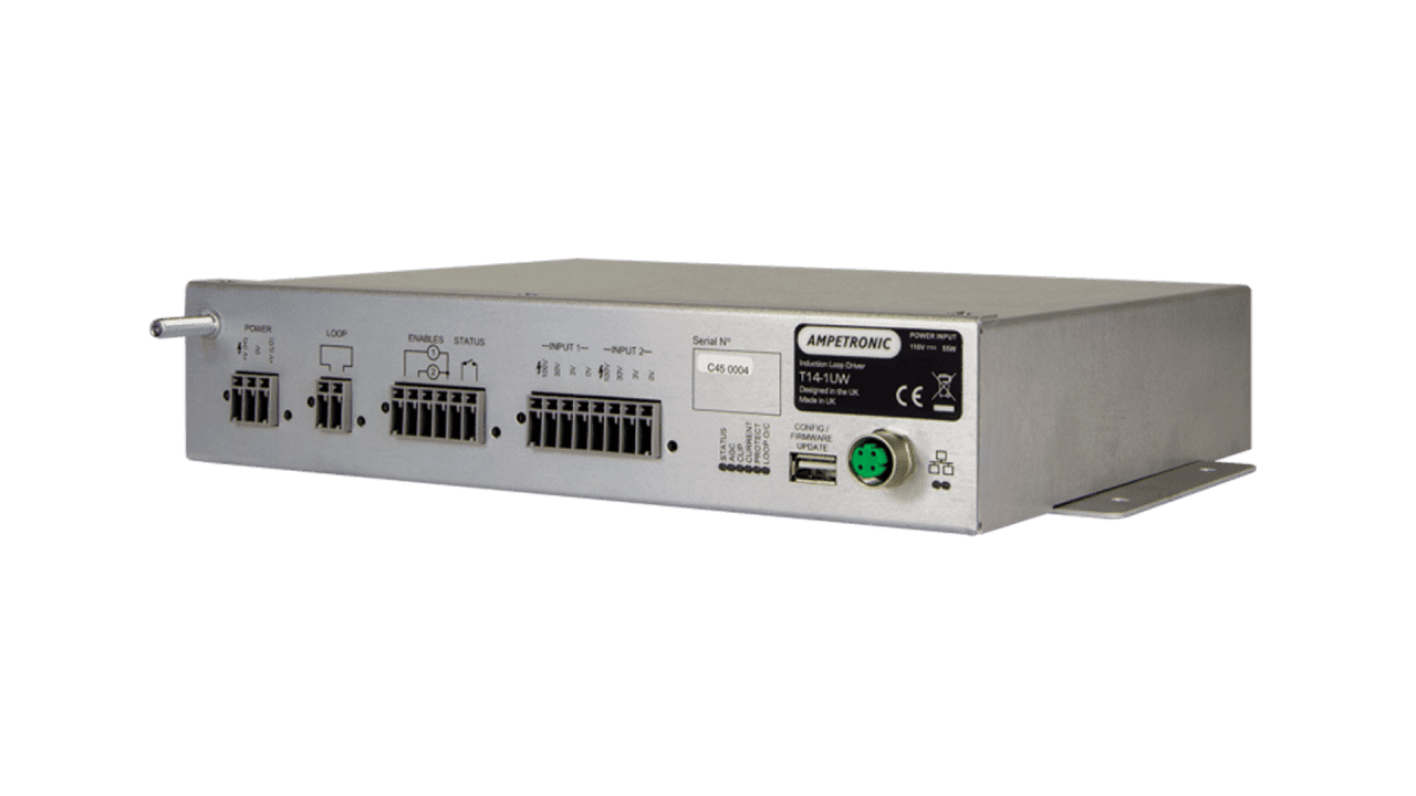 T14-1 Rail transport hearing loop driver - Ampetronic