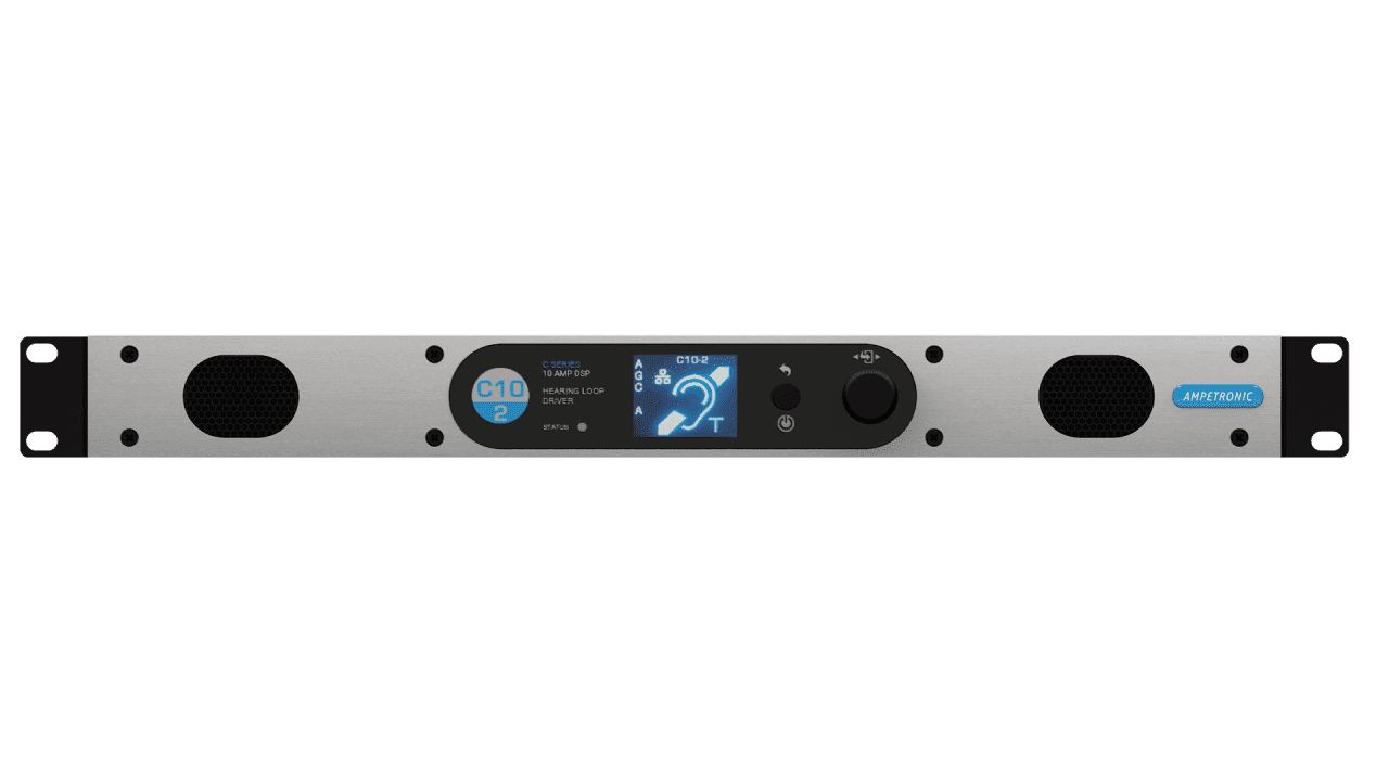 C10-2 Series hearing loop and induction loop drivers from Ampetronic